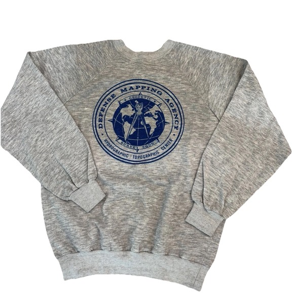 Xpres Knits | Shirts | Vintage Defense Mapping Agency Sweatshirt Usa ...